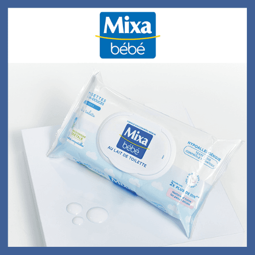 À tester : 100 packs de lingettes Mixa Bébé – Maxi Malins